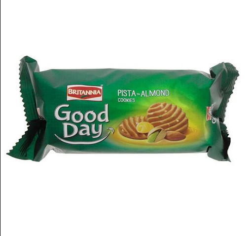 Britannia Good Day Pista Almond Cookies 53g - ZingStreet Co.,Ltd
