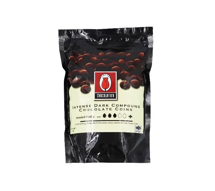 Tulip Dark Compound Chocolate Coins 1 kg - ZingStreet Co.,Ltd