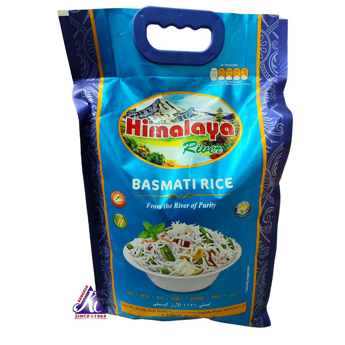 Himalaya River Premium Extra Long Basmati Rice 5 Kg - ZingStreet Co.,Ltd